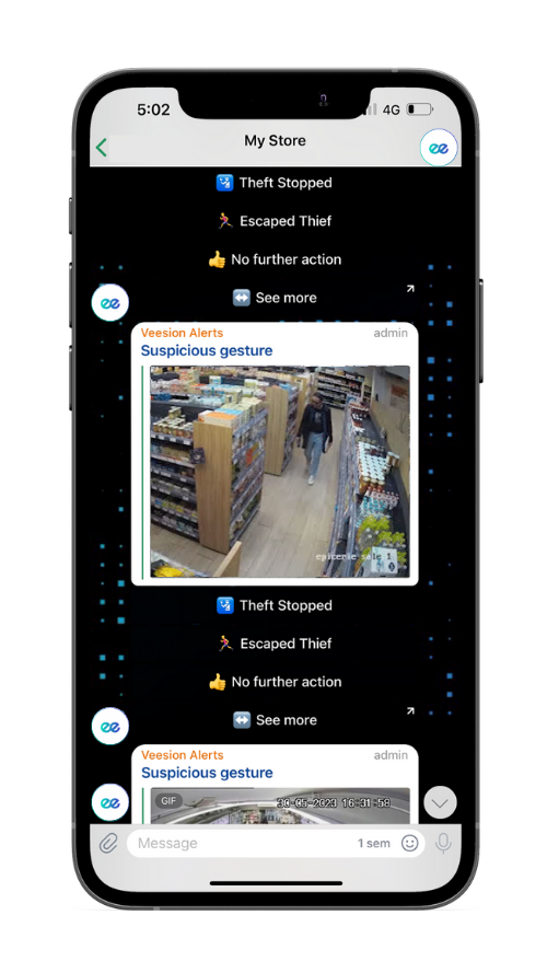 Intelligent Video Surveillance Retail Stores - CCTV | Veesion